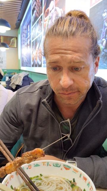 Шашлык с бараниной в Пекине