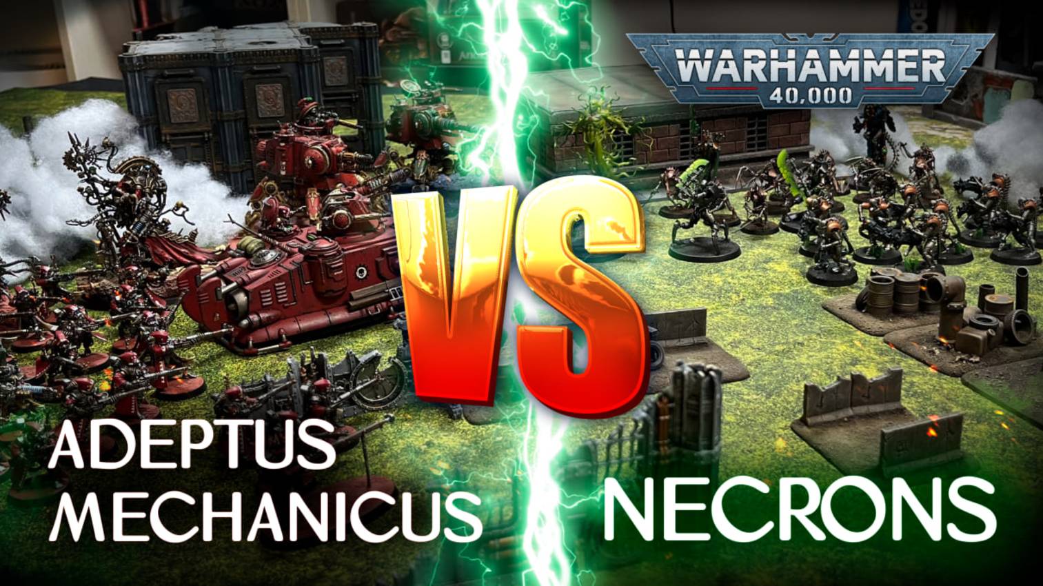 warhammer40k Mechanicus VS Necrons