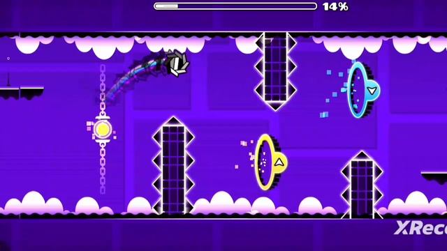 Играю в геометри Даш