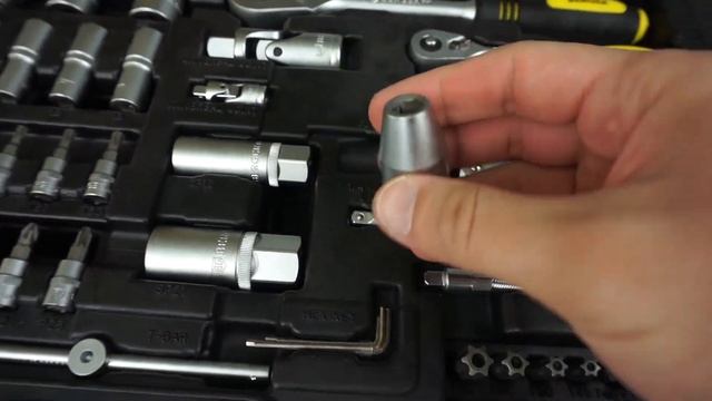 BERGER 128 предметов ДРЕЗДЕН / Обзор набора ручного инструмента BG128-1214