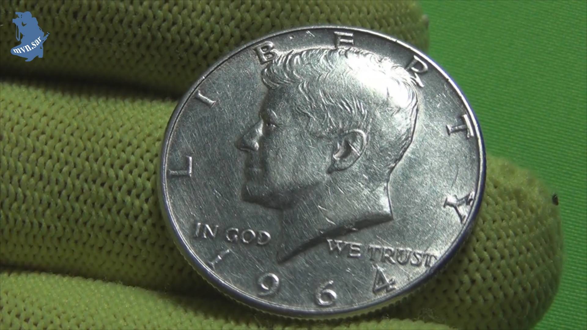 50 центов 1964 год.США б.б Филадельфия Президент Кеннеди.Серебро .#850