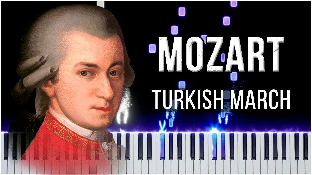 Rondo Alla Turca / Turkish March (Моцарт) 【 НА ПИАНИНО 】