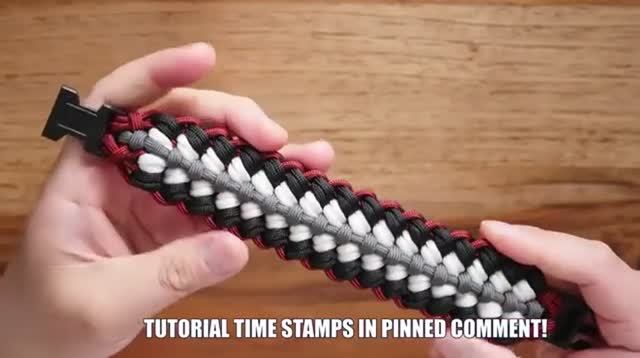 AVENGERS ENDGAME Kahuku Sanctified Paracord Bracelet Tutorial_270p_360p