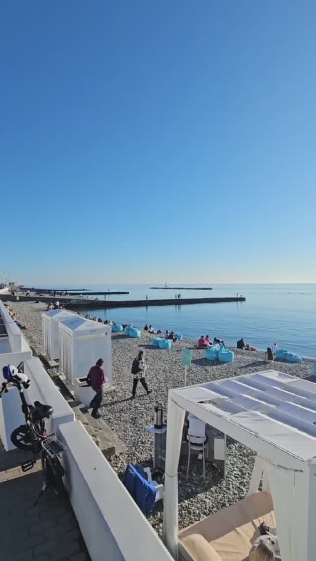 Зима в Сочи, январь 2025