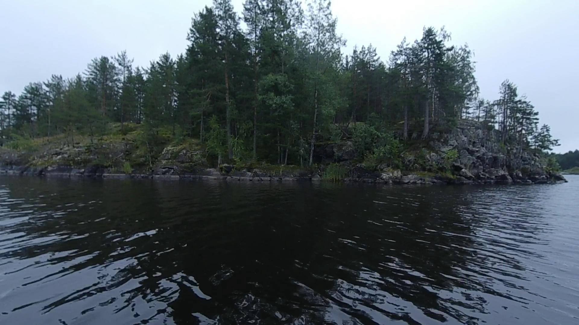 Прогулка по озеру Ладожское, на Ладожские шхеры