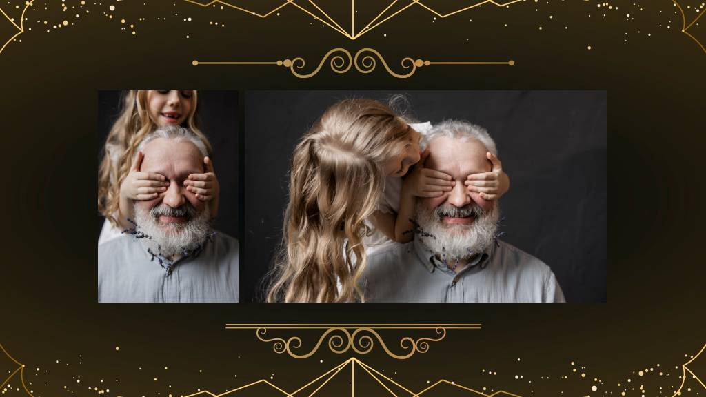 «С днем рождения, дедуля!» — шаблоны слайд-шоу