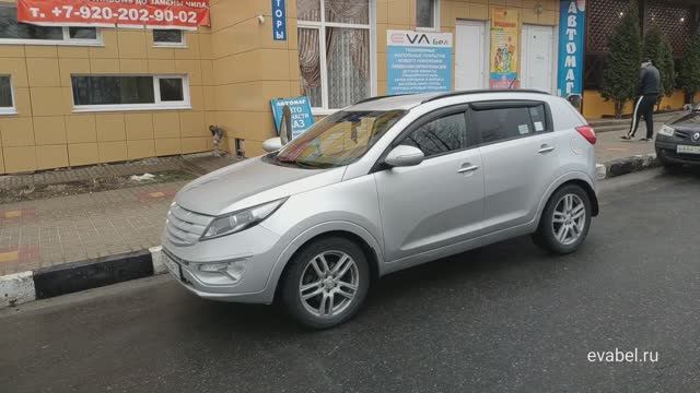 Kia Sportage 3 дизель eva коврики в салон evabel.ru 8800-222-48-45
