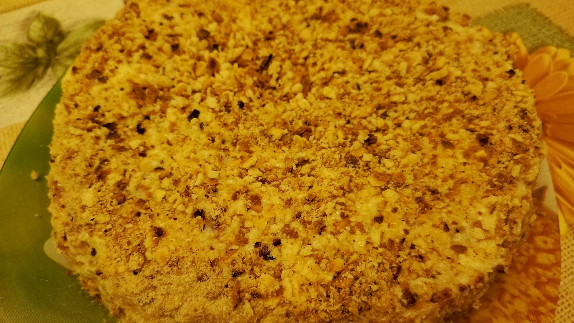 ТВОРОЖНЫЙ ТОРТ НА СКОВОРОДЕ С ЗАВАРНЫМ КРЕМОМ