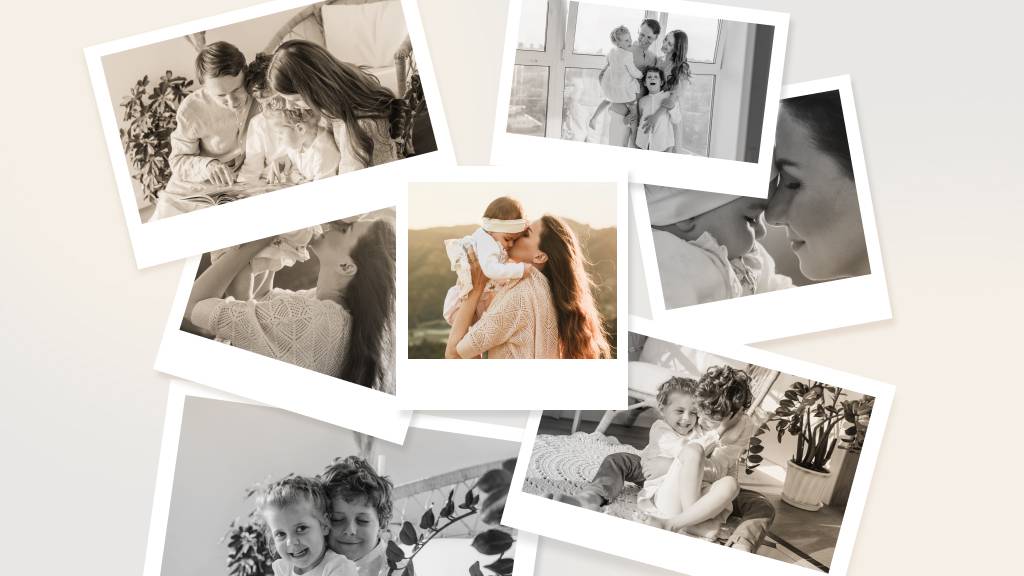 «Съемка на полароид» — шаблоны слайд-шоу