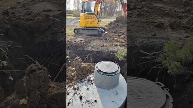 Септик однокамерный 5,6 Куба город Омск под ключ.