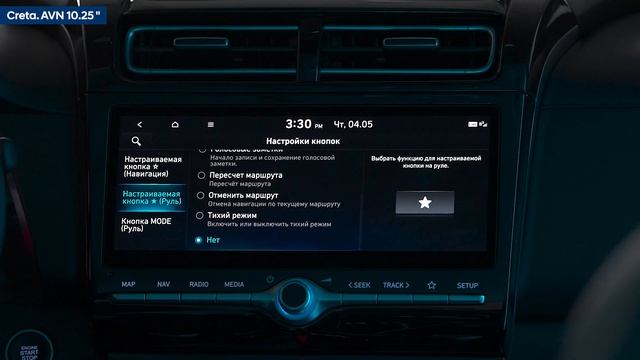 Конфигурация избранного