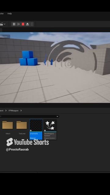 [UE5] Звуковая волна  #ue5 #vfx