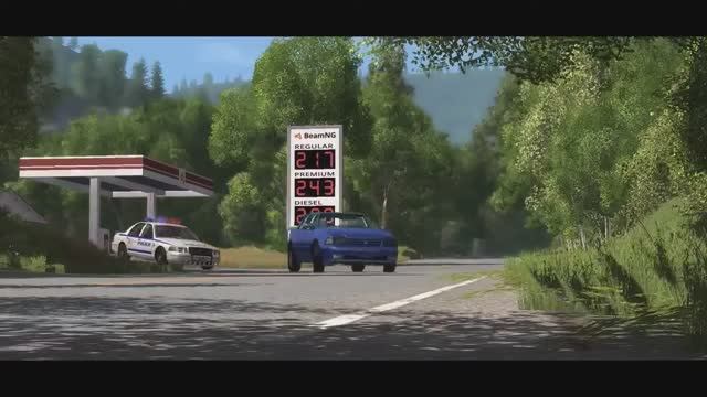 Крутые аварии в Бемиджи драйв