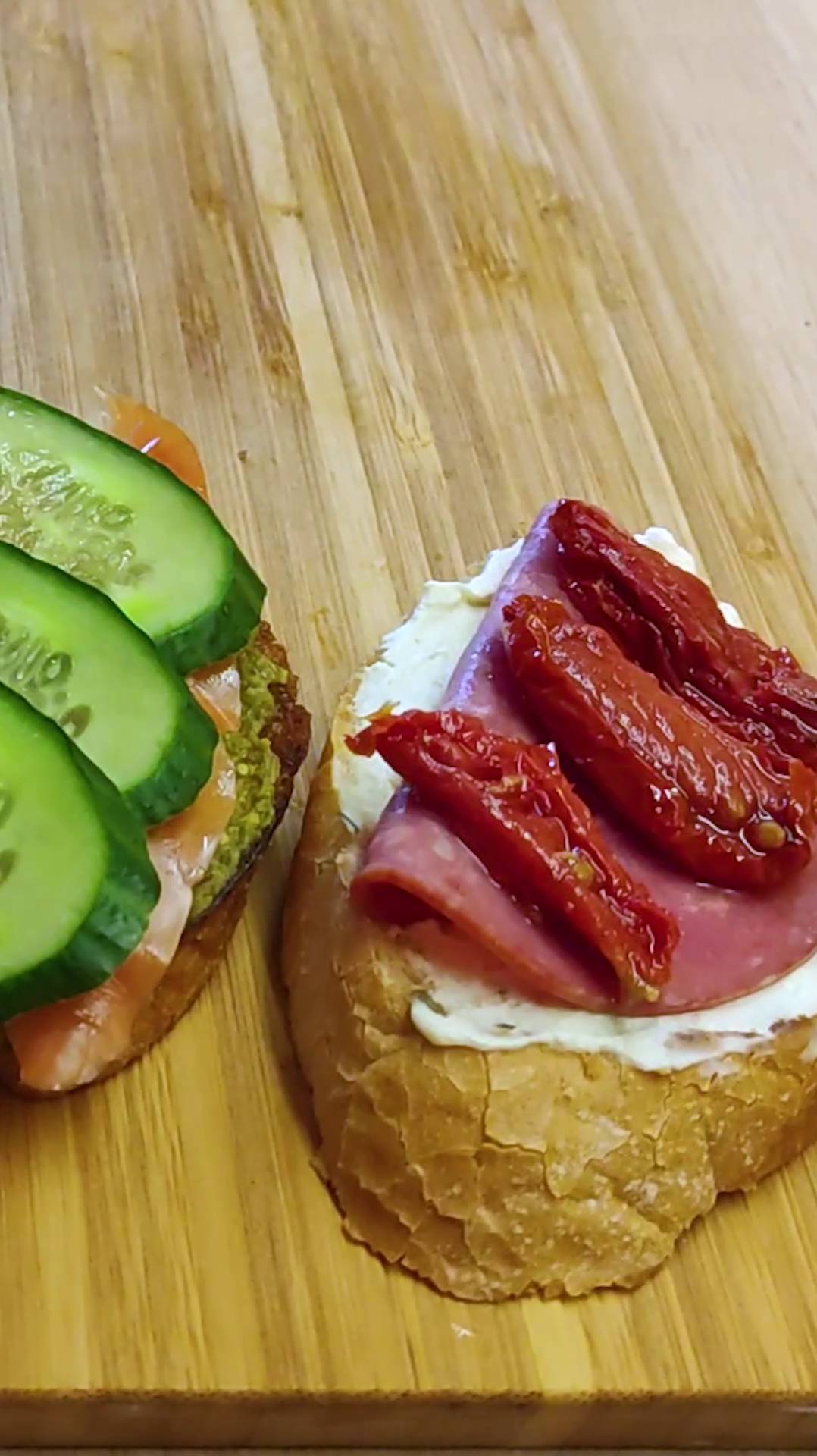 Брускетты трёх видов. Готовим закуску за 15 минут