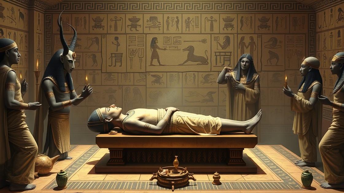 Обряды мумификации. Мумии. Документальный фильм