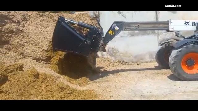 ⚫ SR15 Силосорезчик аллигатор на телескопе Bobcat TL 38-70