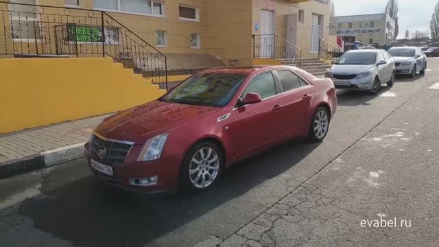 Cadillac CTS 4 wd eva коврики в салон evabel.ru 8800-222-48-45
