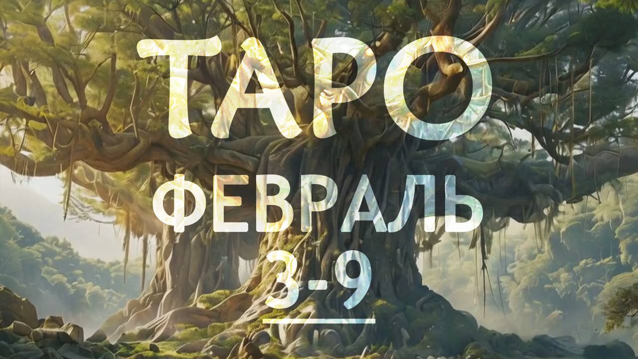🔥 ТАРО ПРОГНОЗ с 3 по 9 февраля 2025! Что ждёт ваш знак зодиака?