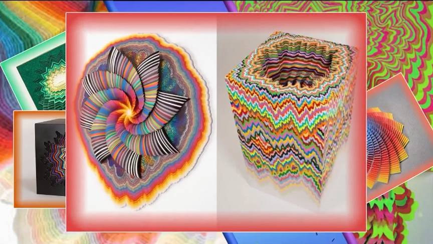 БУМАЖНЫЙ КАЛЕЙДОСКОП ОТ ДЖЕНЫ СТАРК ( JEN STARK ).