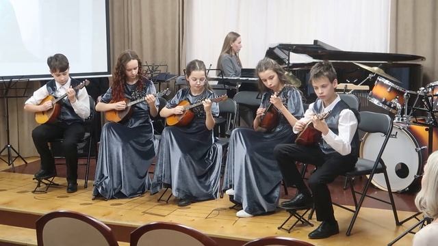 И.С.Бах «Рондо», ансамбль "Домрочеи"