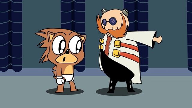 Малышу СОНИКУ так грустно из-за малыша СОНИКА.EXE! Анимация «Ёж Соник» - Соник против Соника.EXE