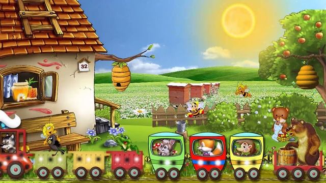 Паровоз Божья коровка