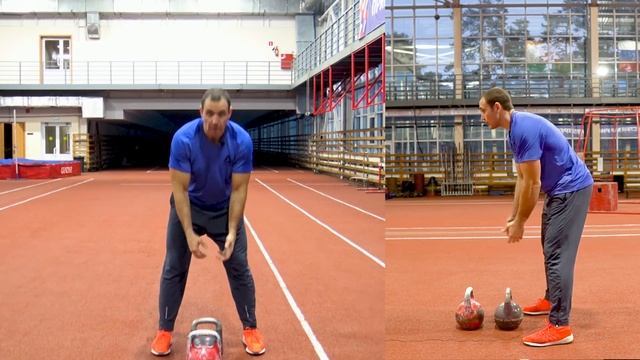 Главное упражнение с гирей. Подрыв гири. Варианты тренировки спины и ног