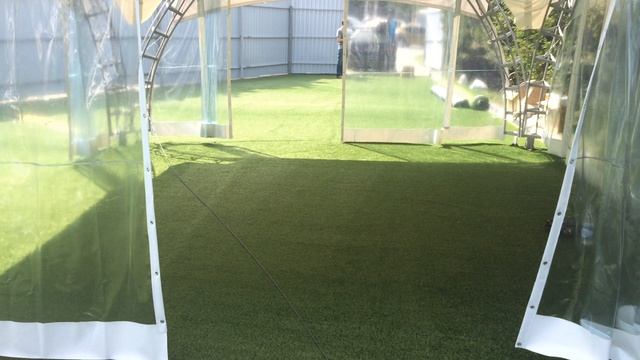 Укладка искусственного газона с высотой ворса 20мм в Барвихе