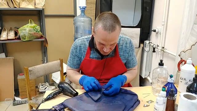 Как перекрасить кожаную сумку. Секреты, лайфхаки. RANGA live.