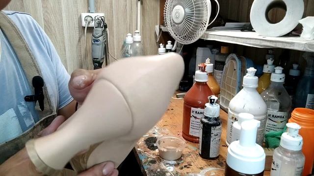 Как покрасить кожаные туфли Bottega Venetta