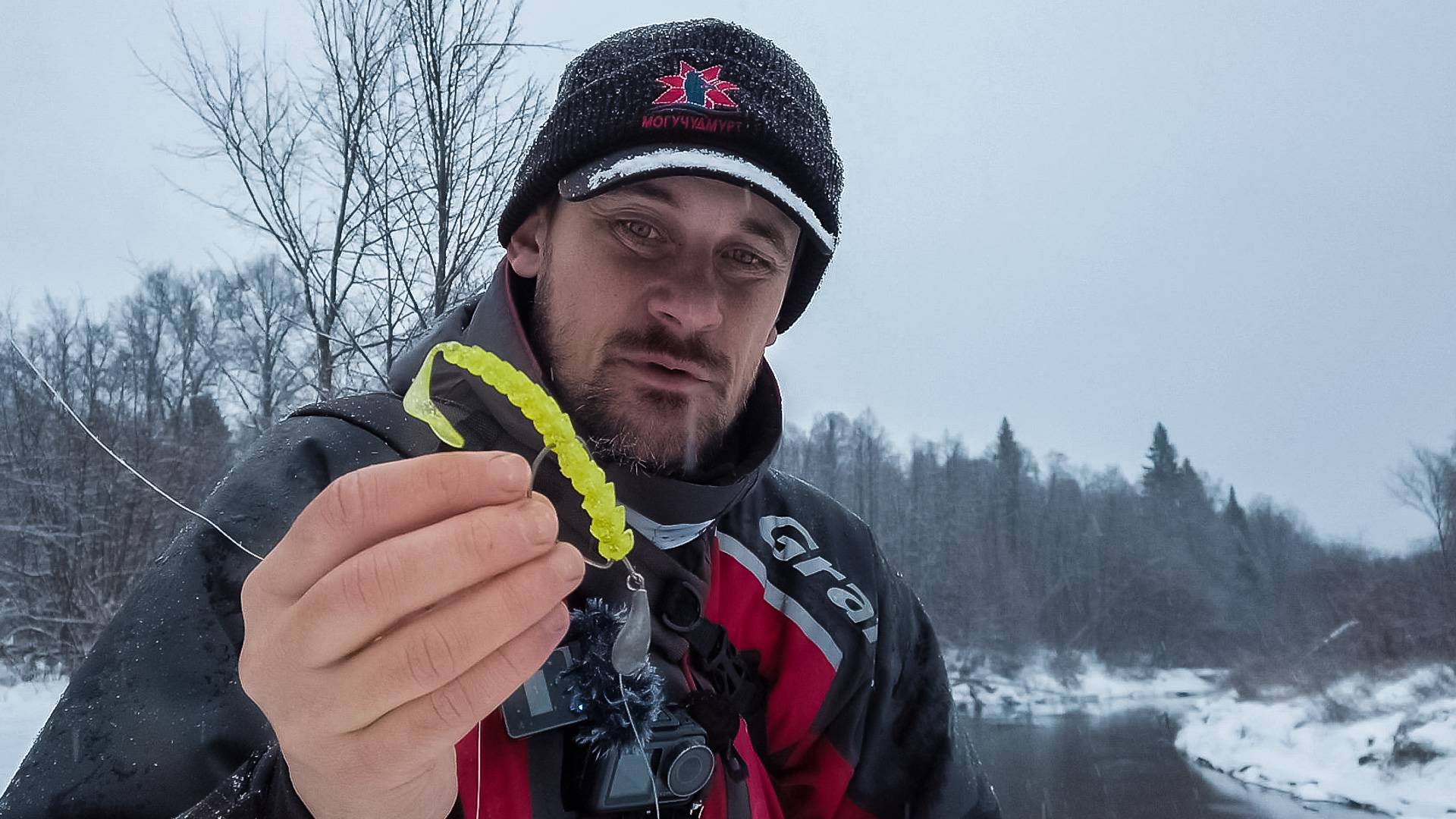 Щука в "трубах", джиг риг или джиг головка? Зимний спиннинг на течении. [Пора ловить щуку]