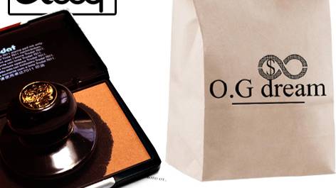 Цветные печати штампы