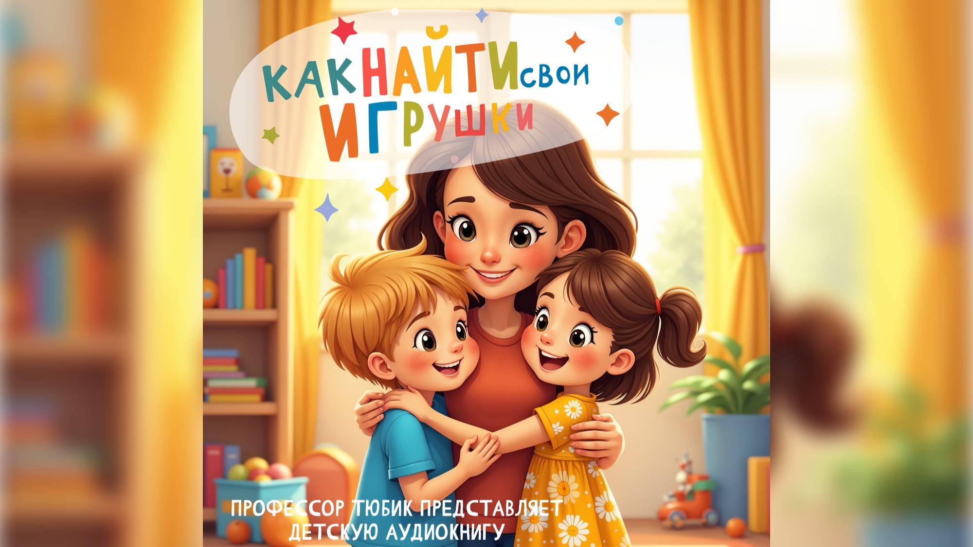 Как найти свои игрушки! Аудиокнига для детей. И небольшая викторина в конце.