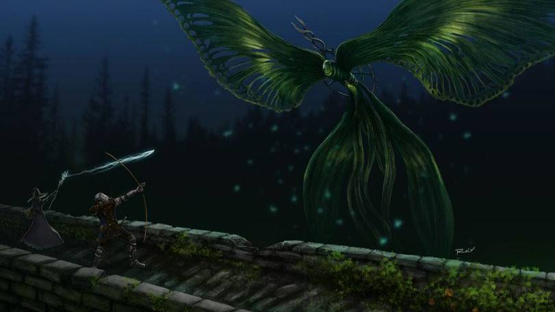 Dark Souls Remastered - Лунная бабочка