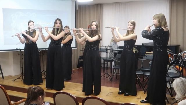 Г.В.Свиридов «Метель», Романс, ансамбль "Флейтино"