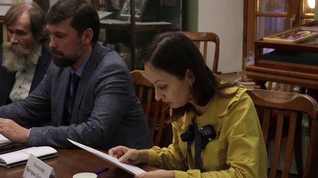 Виктория Кашекова - выступление на круглом столе «Апология соборного покаяния»