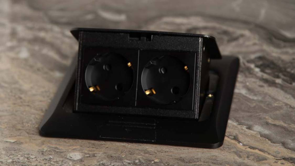 Выдвижной розеточный блок INRIOR серии DB-02-33 (монтаж и установка)