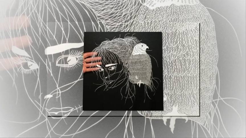 РЕЗНЫЕ БУМАЖНЫЕ КОМПОЗИЦИИ ХУДОЖНИЦЫ  МОД УАЙТ.