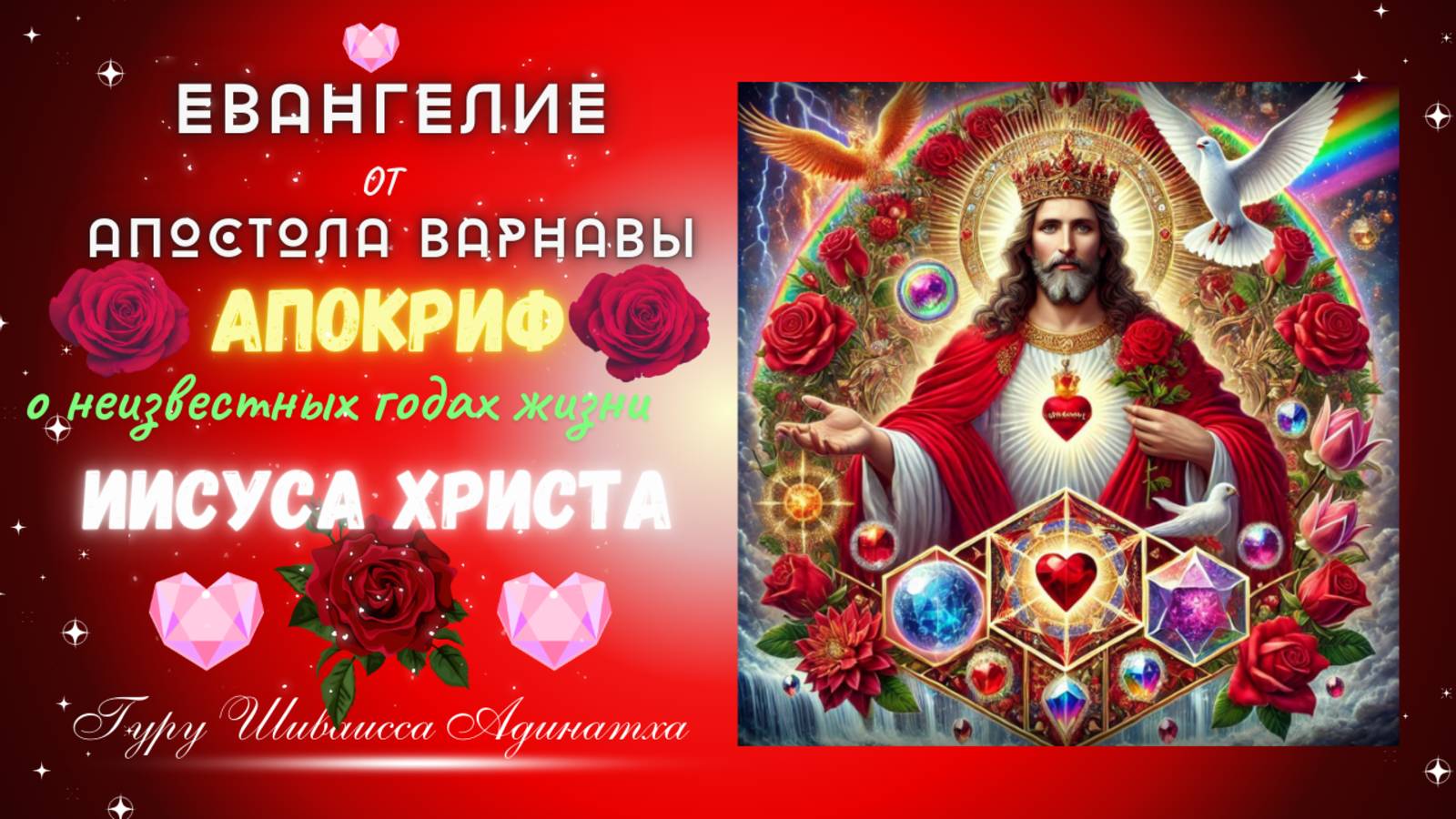 ЕВАНГЕЛИЕ ОТ АПОСТОЛА ВАРНАВЫ - Апокриф о неизвестных годах жизни Иисуса Христа