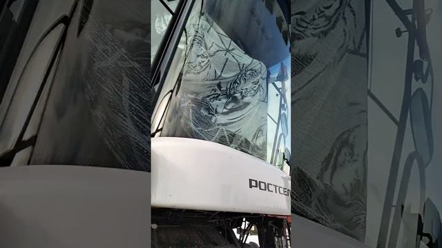 Комбайн зерноуборочный VECTOR-410 экспресс-обзор от Сергея Бокий