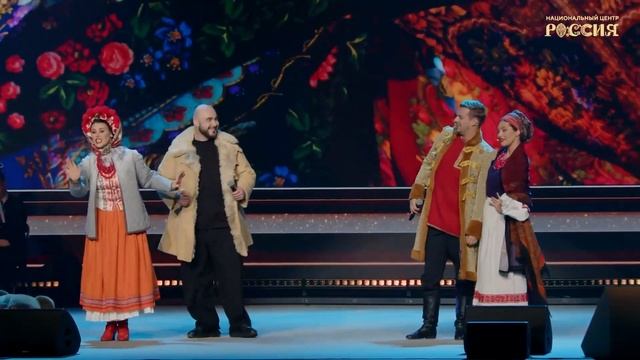 6. Н. Павлова, К. Дежнева, хор Arielle, оркестр «Русская Филармония» – «Ой, снег, снежок»