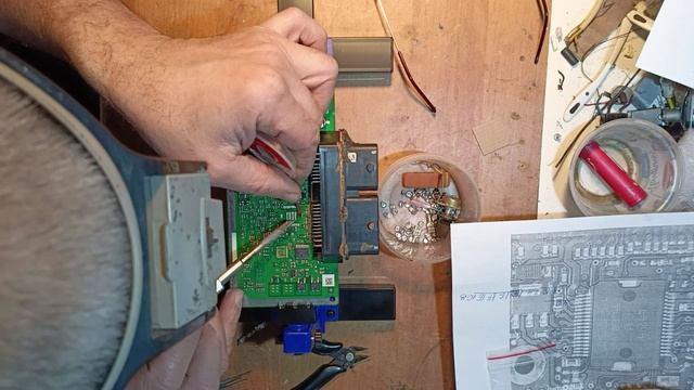 ремонт эбу Datsun замена драйвера L9749