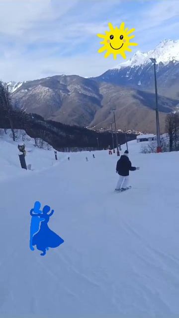 Танцы на снегу 🎿❄