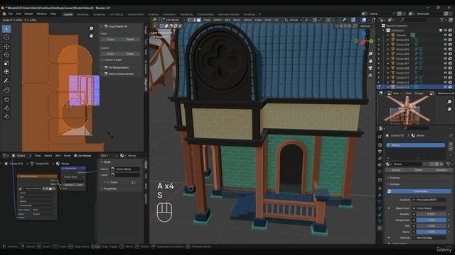 75 - UV Mapping Unwrapping Roofs [-220068665_456256422]