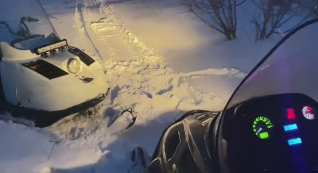 Как Тайга Буран 4Т спасала. Мокрый снег. DDmoto