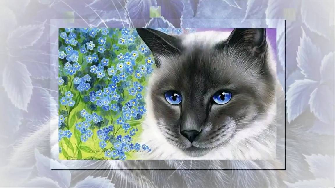 ХУДОЖНИК ИРИНА ГАРМАШОВА. 
ПУШИСТОЕ СЧАСТЬЕ...