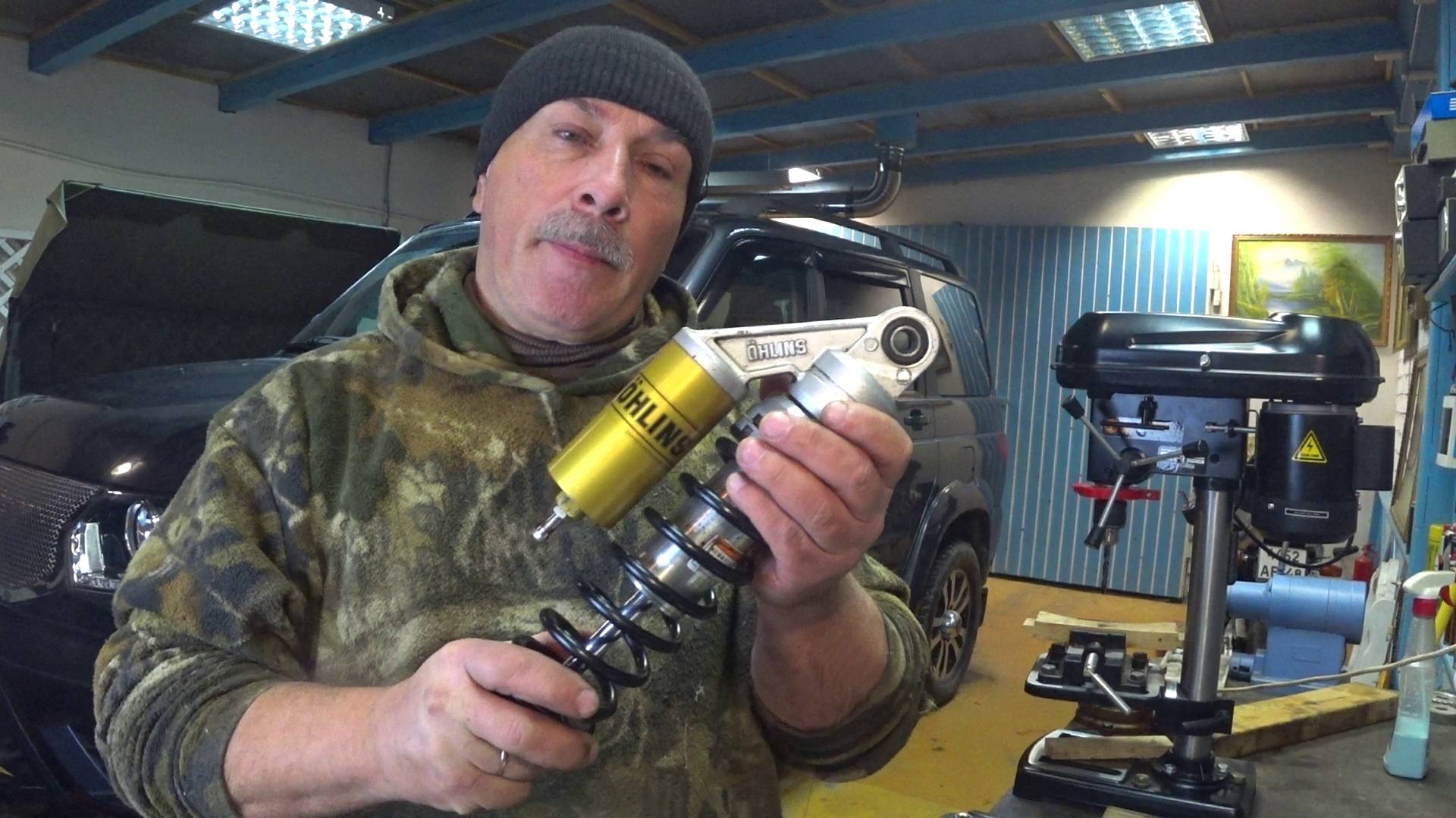 Почему течёт амортизатор !!! Ямаха XJR 1200 !!!