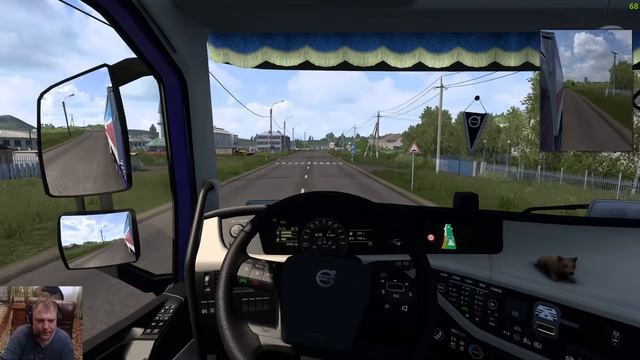Euro Truck Simulator 2 сезон 5 серия 6 Стерлиамак и Вольво Сиб мэп
