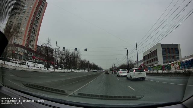 Проезд по выделке с подрезанием ТС