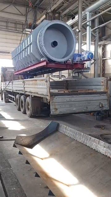 Отгрузка реактора для синтеза антипирена